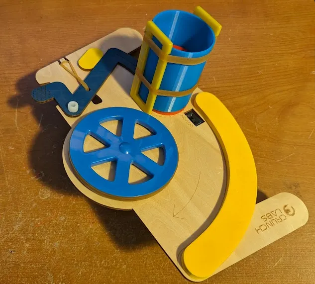 Crunchlabs Disc Launcher Parts by Ash_Bro278 | Download free STL model ...