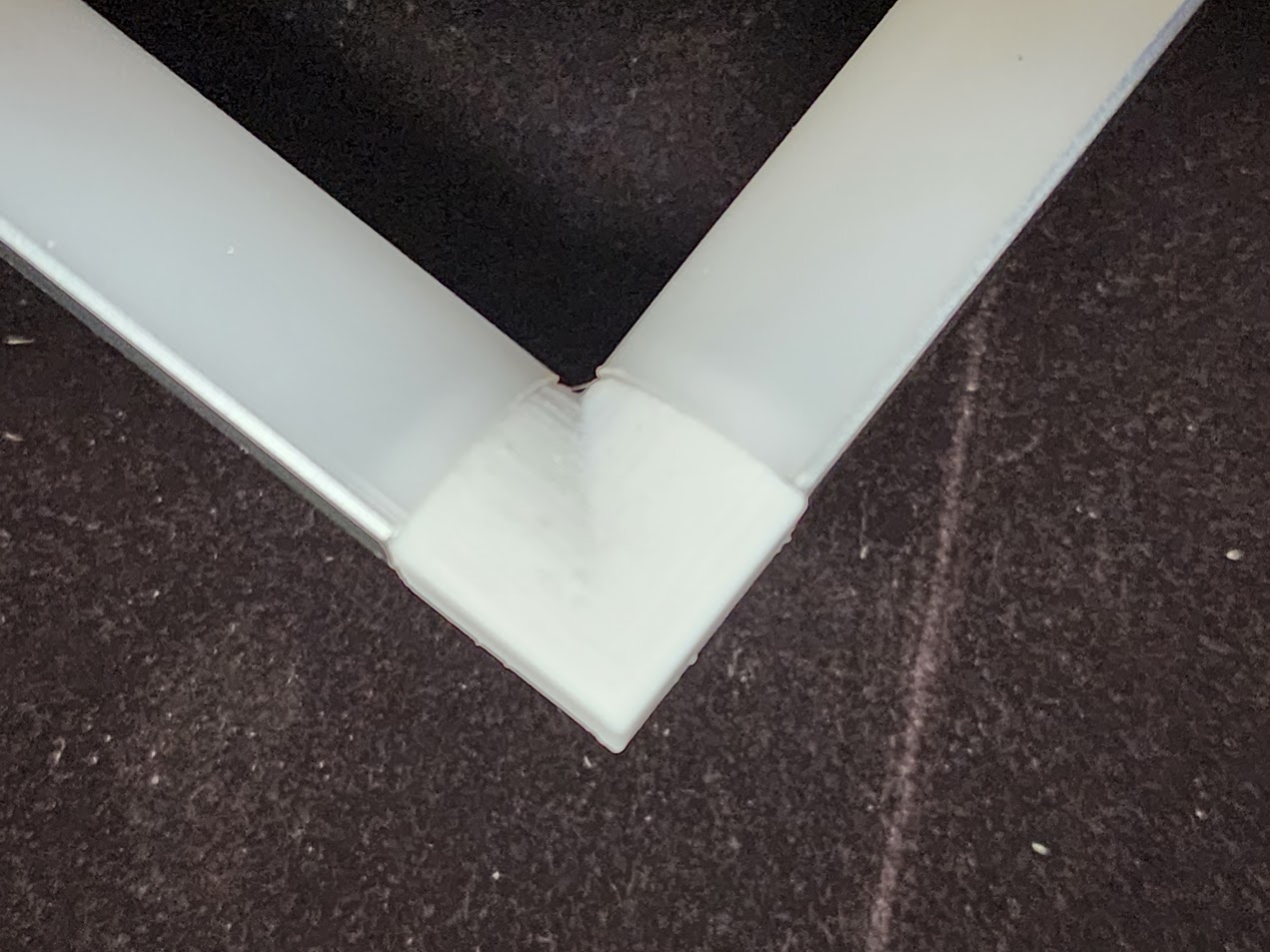 45 Degree LED Channel - 140 Degree Corner Diffuser Connector by Aaron ...