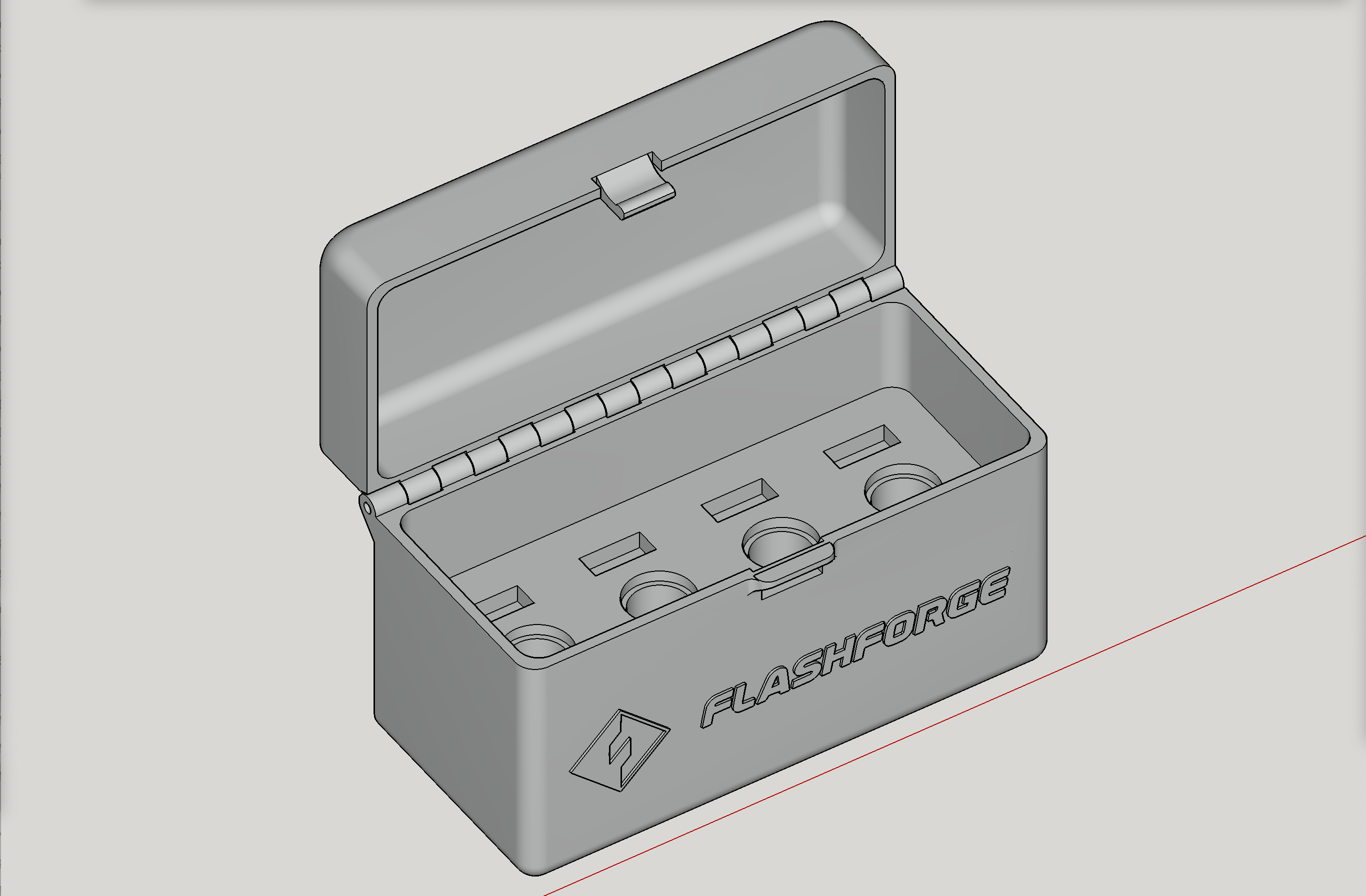 Flashforge Adventurer 5M (AD5M) Nozzles Box and Accessories Box - two ...