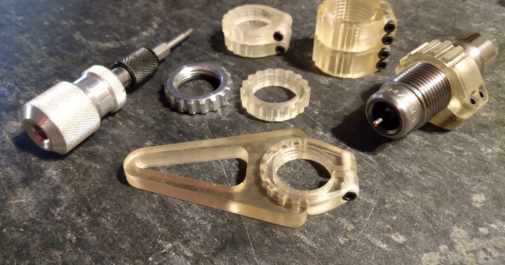 Parametric Reloading Die Lockrings/Locknuts by permanentbrownmark ...