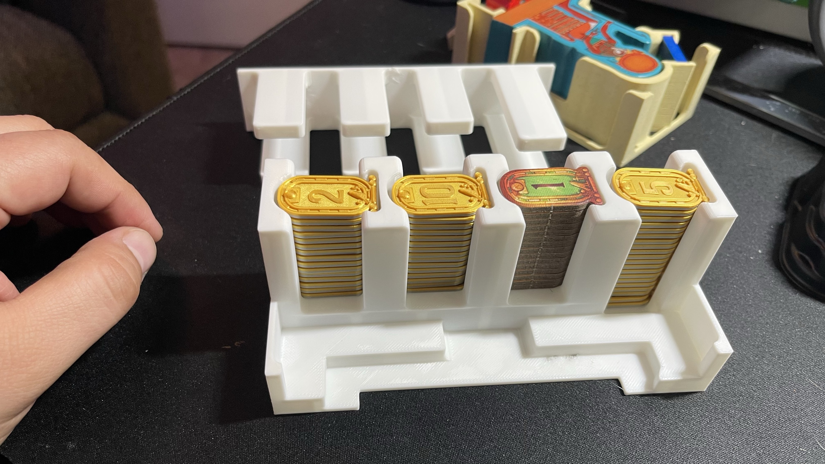 RA Board Game Insert Mods - Bank for Point Tokens + Non-Deluxe Board ...