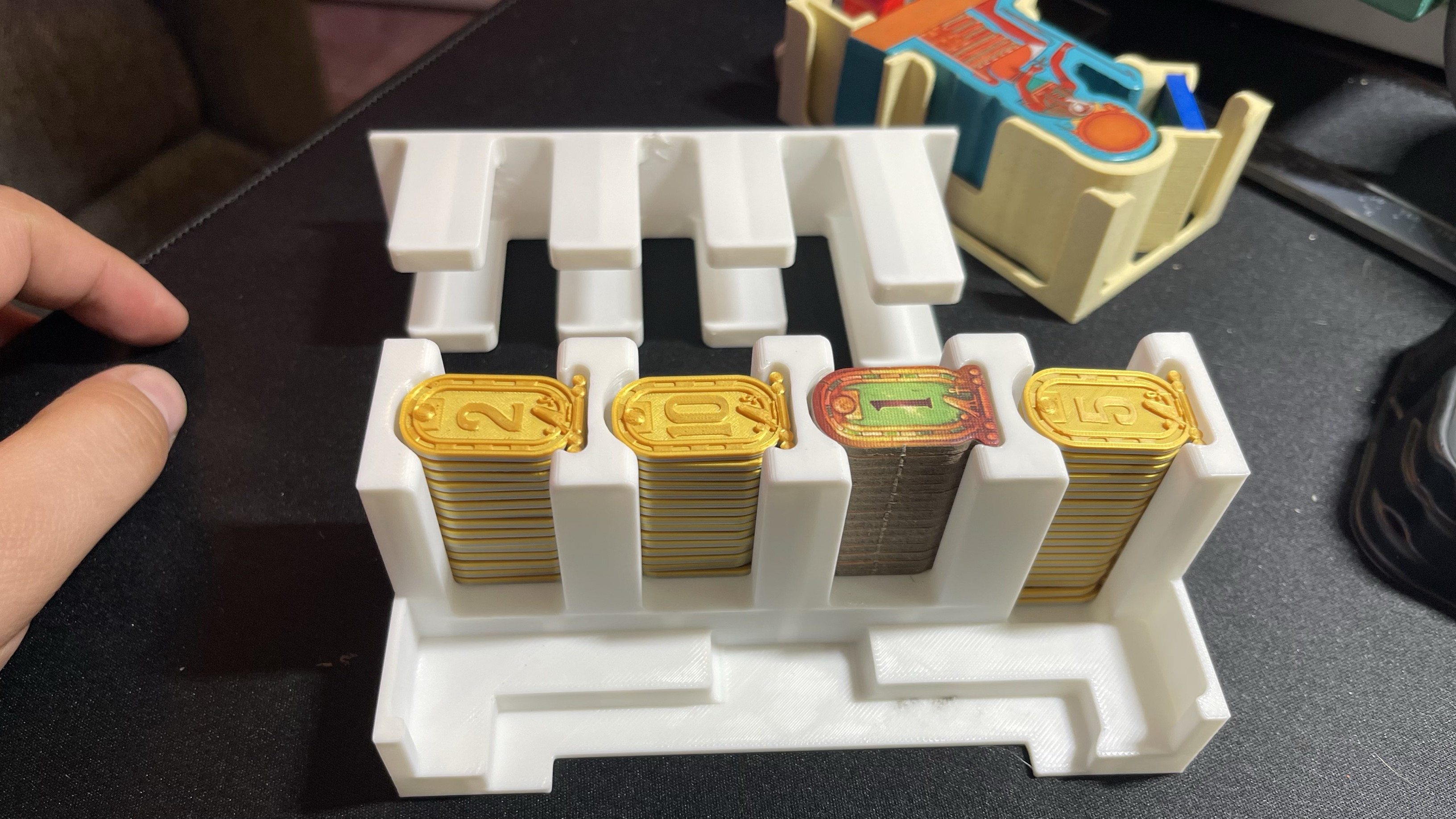 RA Board Game Insert Mods - Bank for Point Tokens + Non-Deluxe Board ...