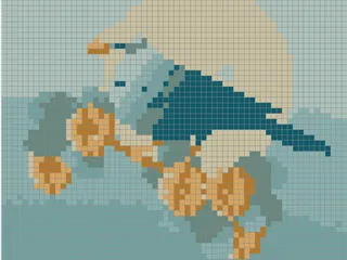 Bird pixel puzzle by G El Rey | Download free STL model | Printables.com