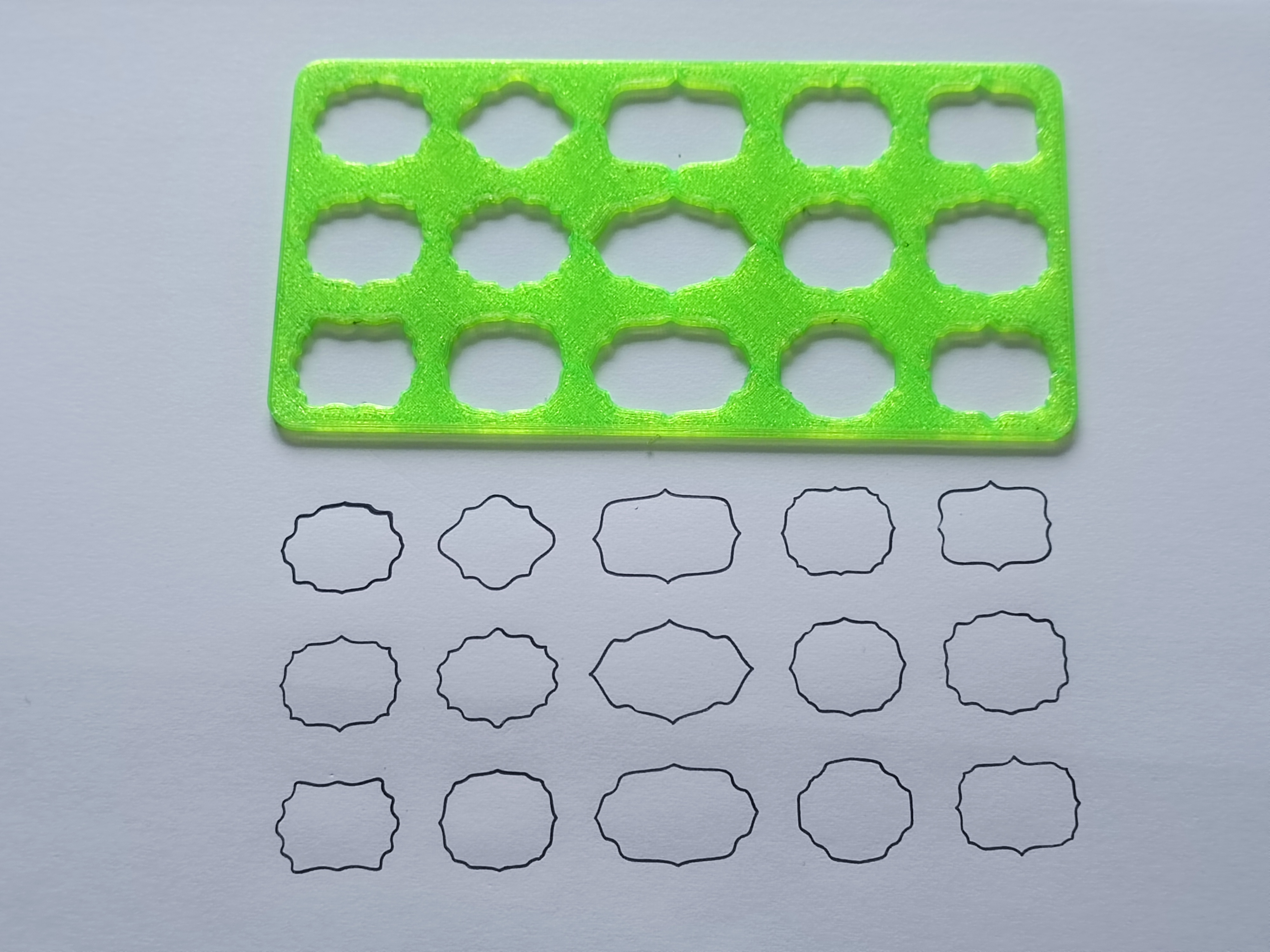 Children's Stencil by Ts3D | Download free STL model | Printables.com