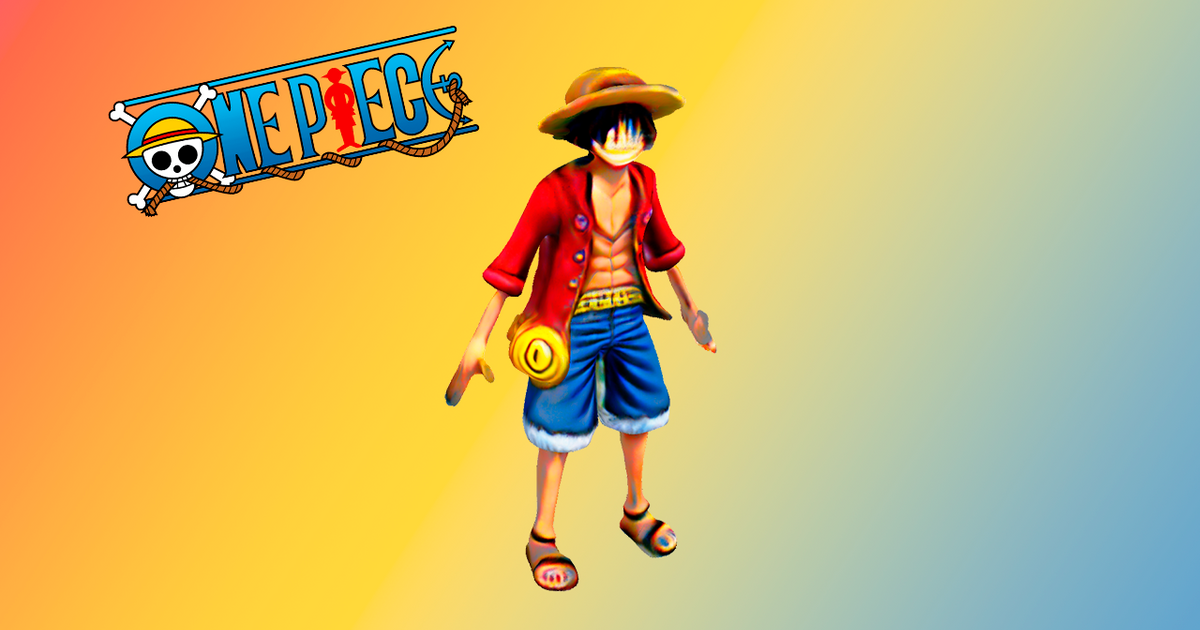 MONKEY D. LUFFY ONE PIECE by PYC3D AI | Download free STL model ...