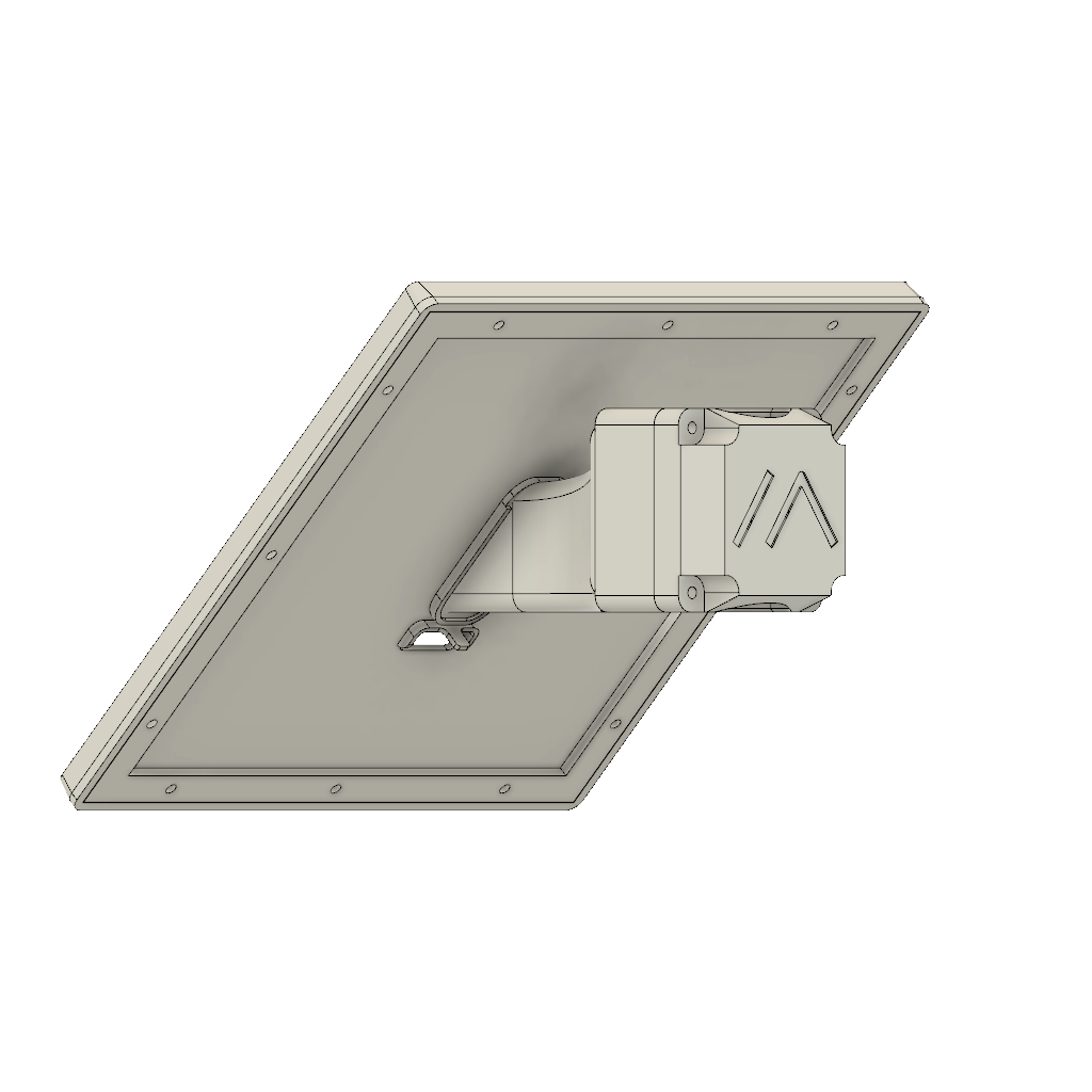 Meshtastic Router Base and Solar Bracket by Vlastimil | Download free ...