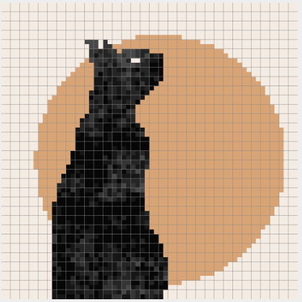Cat and sun pixel puzzle by G El Rey | Download free STL model ...