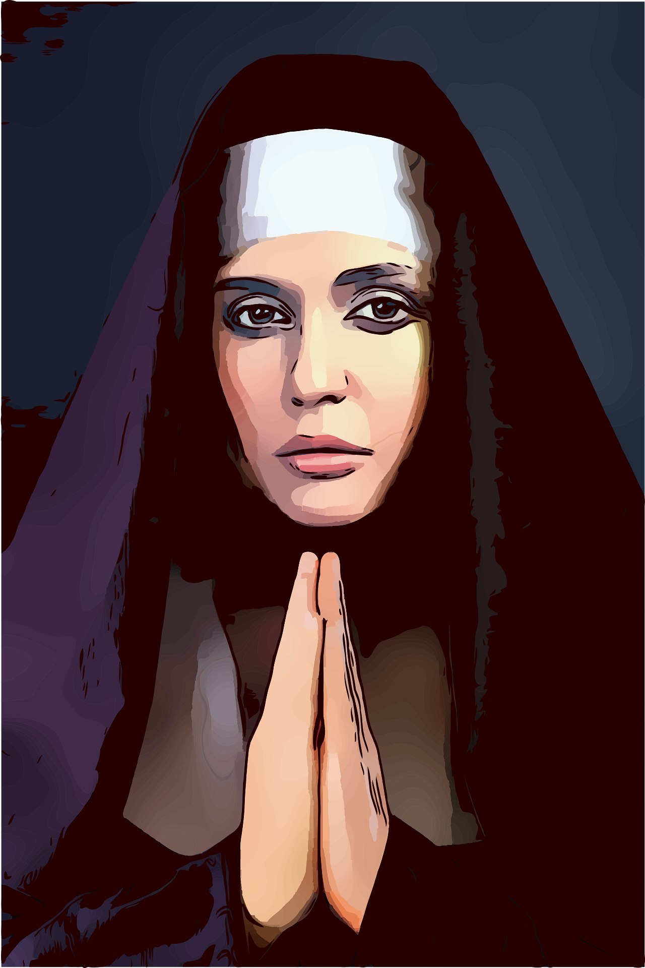 Christian Nun by Rafael Ndoja | Download free STL model | Printables.com