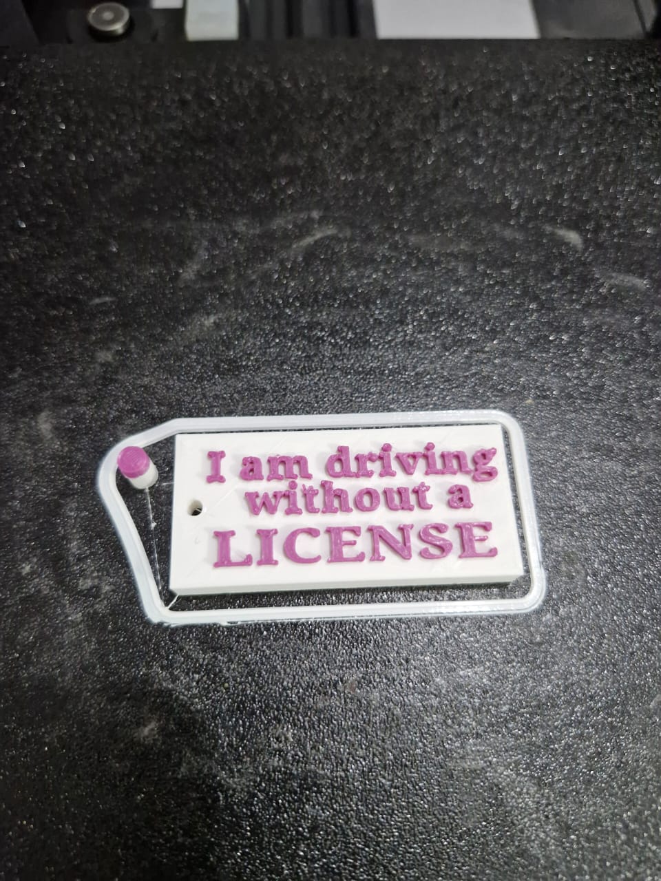 Keychain- I am driving without a LICENSE by GT_coder2000 | Download ...