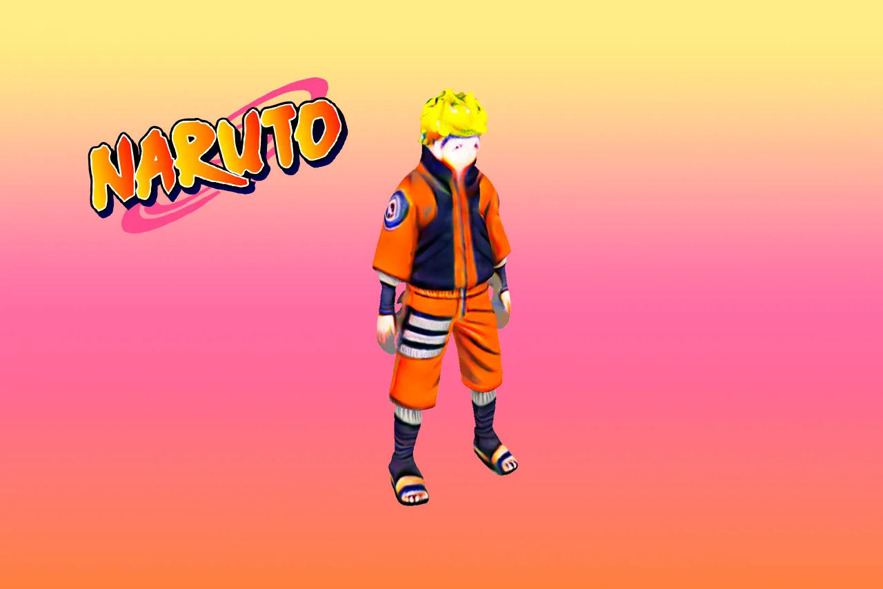 NARUTO UZUMAKI by PYC3D AI | Download free STL model | Printables.com