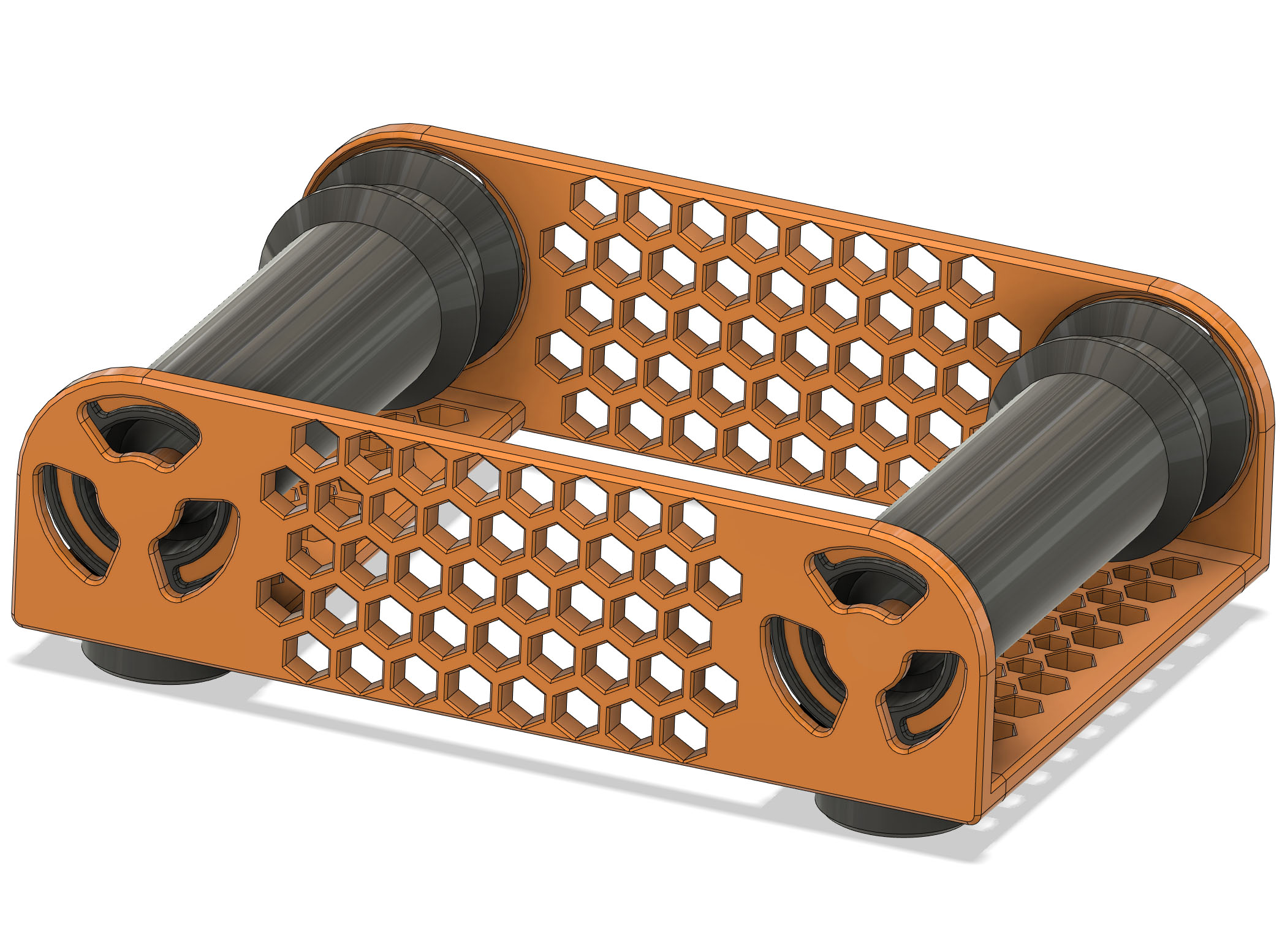 Enclosure Spool Roller (Wider) by Juan Puchol | Download free STL model ...