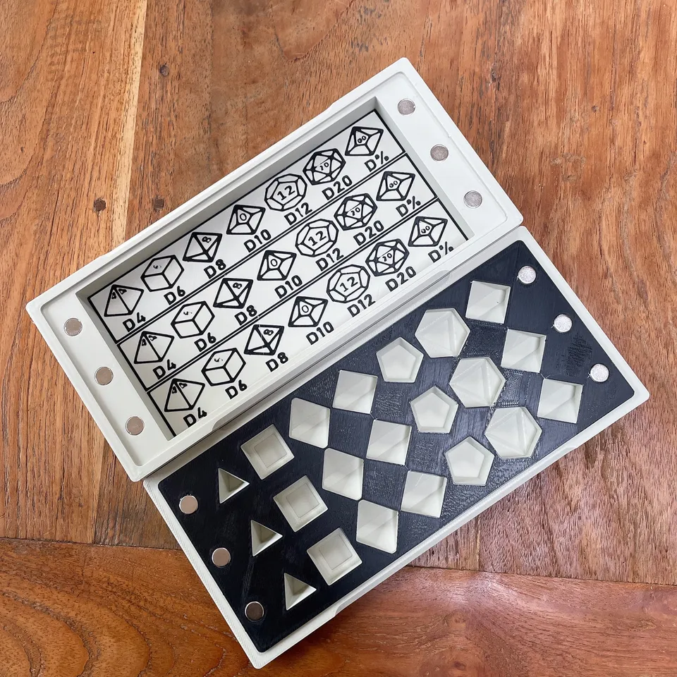 DnD Dice Case for 3 sets of dice by BASt | Download free STL model ...