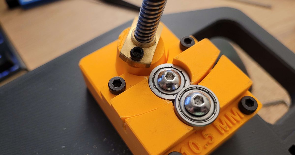 Recreator3D Community Bottle Cutter Middle alternative lead screw nut ...