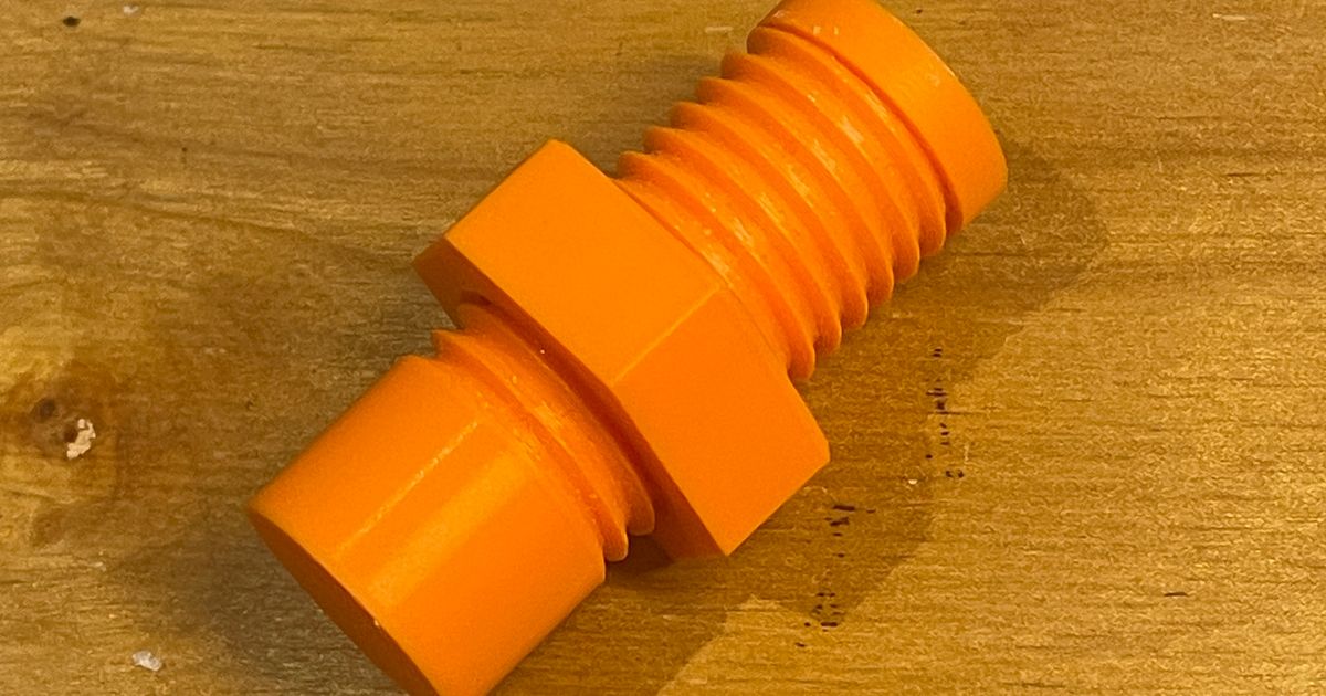 Bolt Fidget by PhDGoSlowAncient | Download free STL model | Printables.com