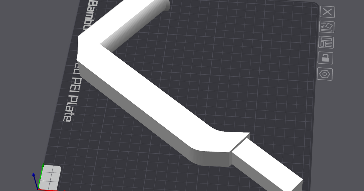 Spoolholder Variant for Riser for Bambu P1S by ByteFax | Download free ...