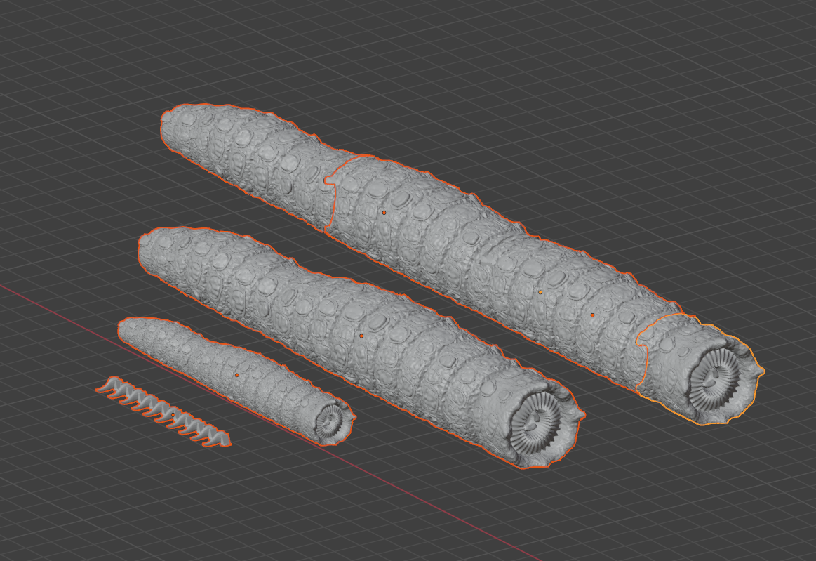 Dune Flexi Sandworm. Print in Place. Support Free. by Mi Réplica 3D ...