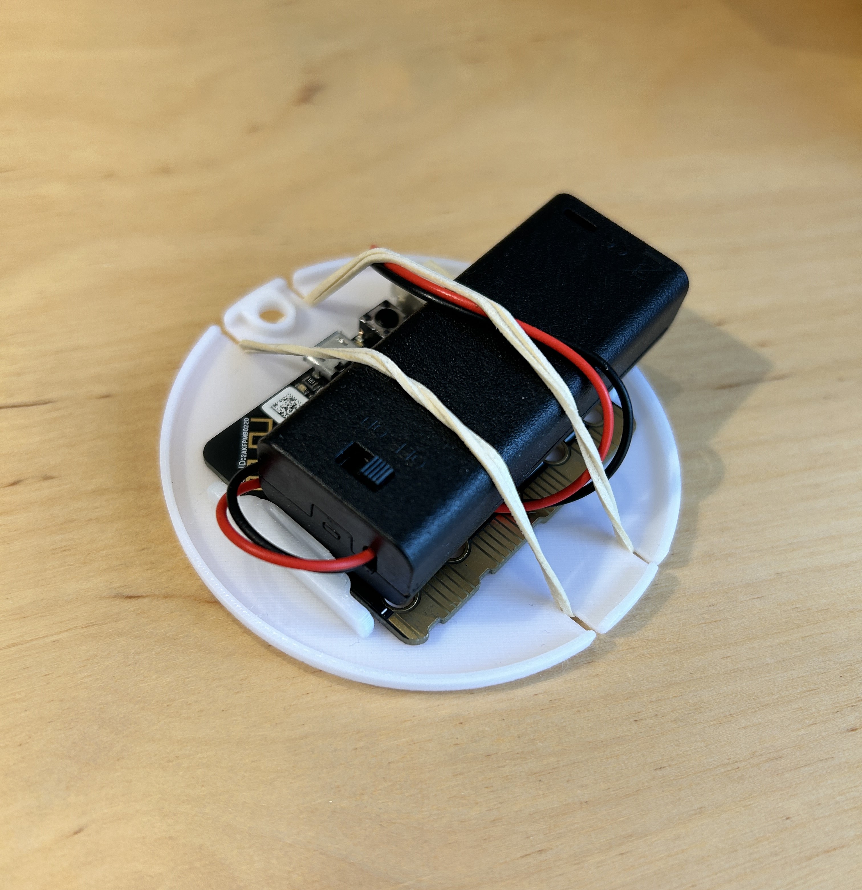 Round minimalist cover for Microbit V2 by Ziv Botzer | Download free ...