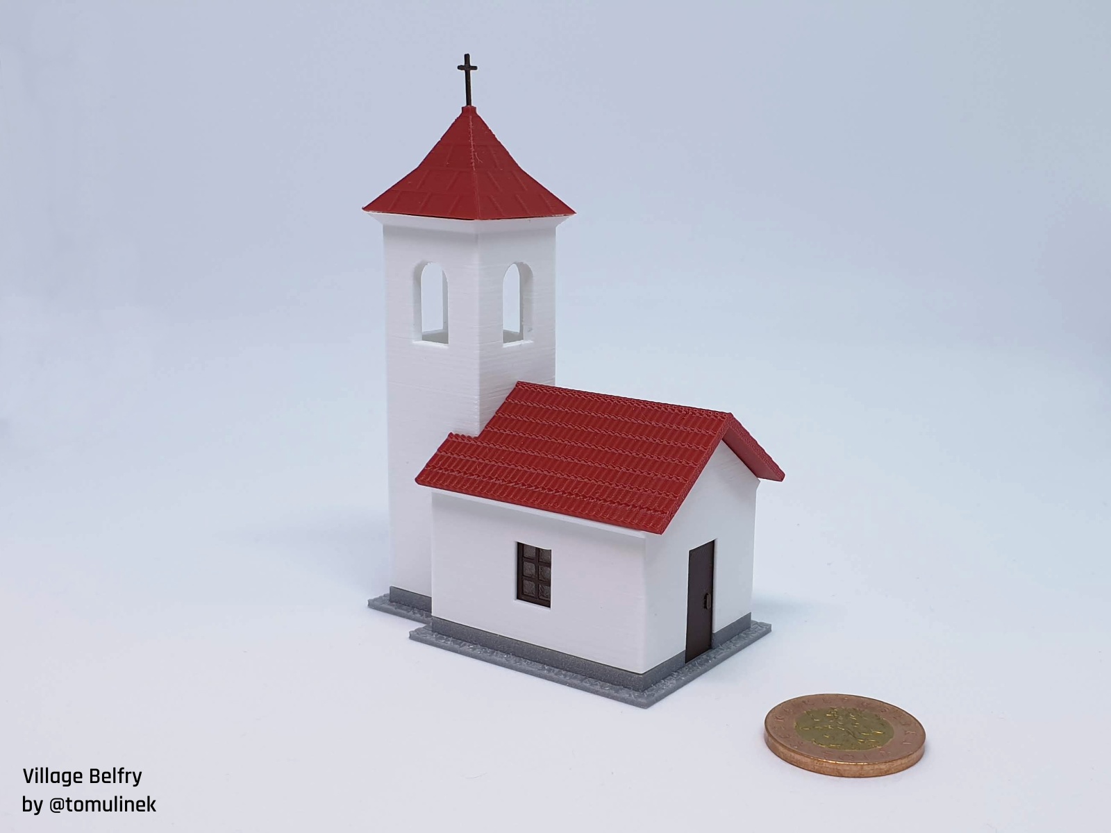 Village Belfry for Model Railway and Scenery (H0) by Tom Vít | Download ...