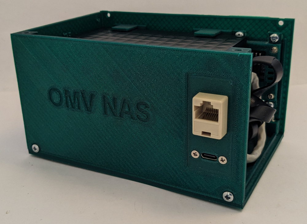 Raspberry Pi5 powered small Network Attached Storage (NAS) enclosure by ...