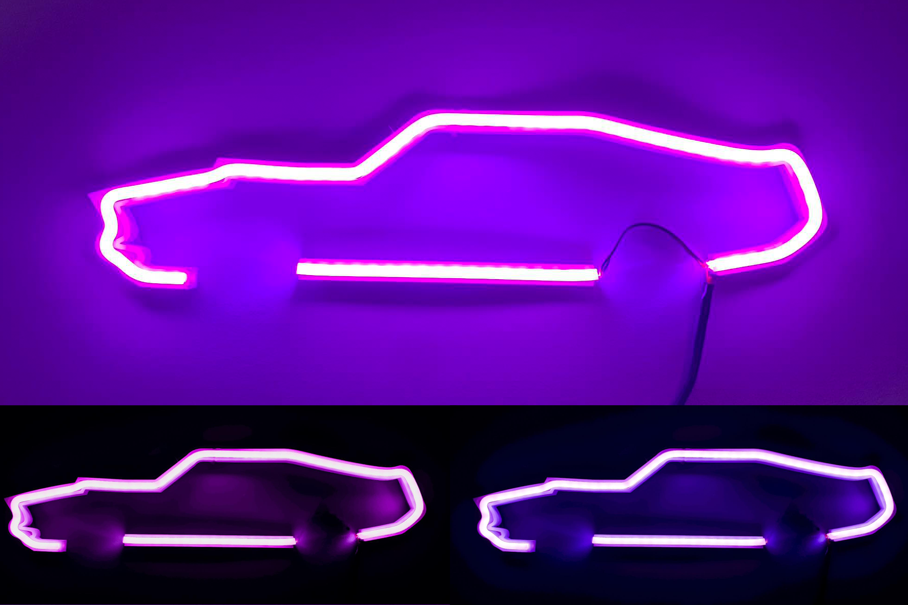 Muscle Car Neon LED by Beniuuu | Download free STL model | Printables.com