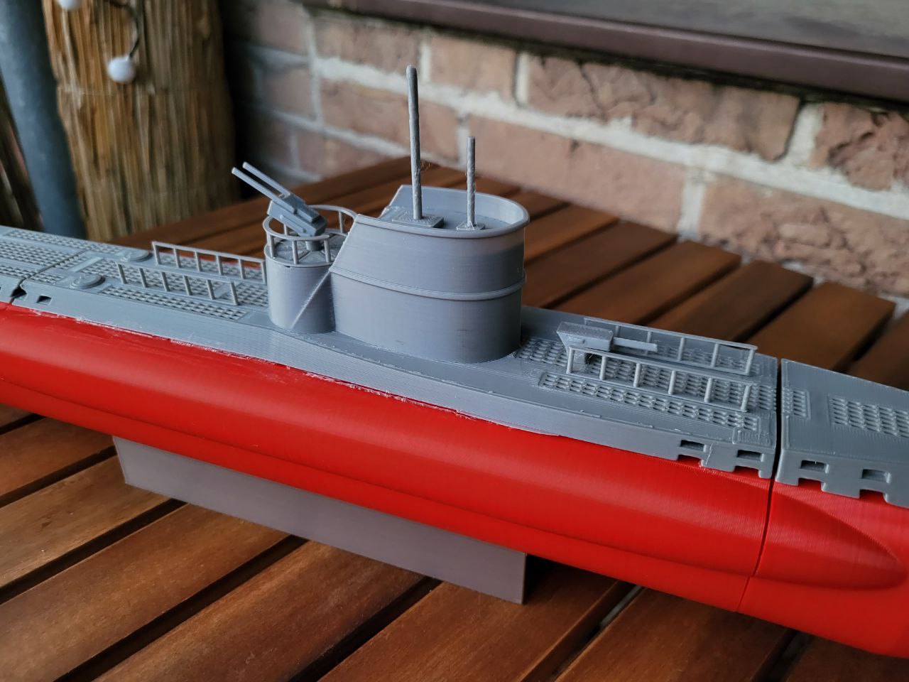 SUBMARINE MODEL TYPE VII C GERMAN WW2 SUBMARINE por ASKA Modelle ...