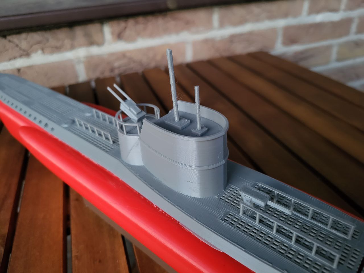 SUBMARINE MODEL TYPE VII C GERMAN WW2 SUBMARINE por ASKA Modelle ...