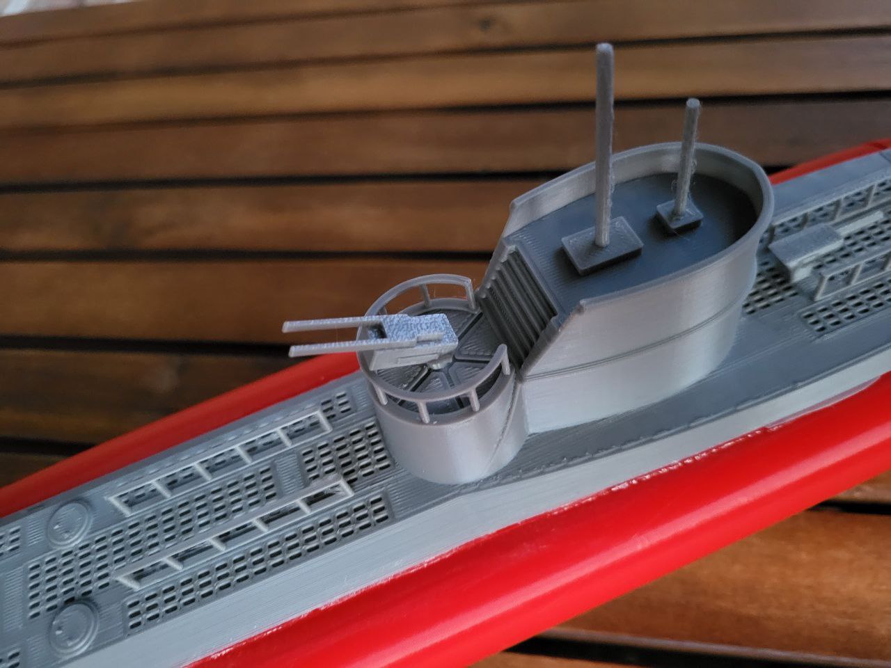 SUBMARINE MODEL TYPE VII C GERMAN WW2 SUBMARINE por ASKA Modelle ...