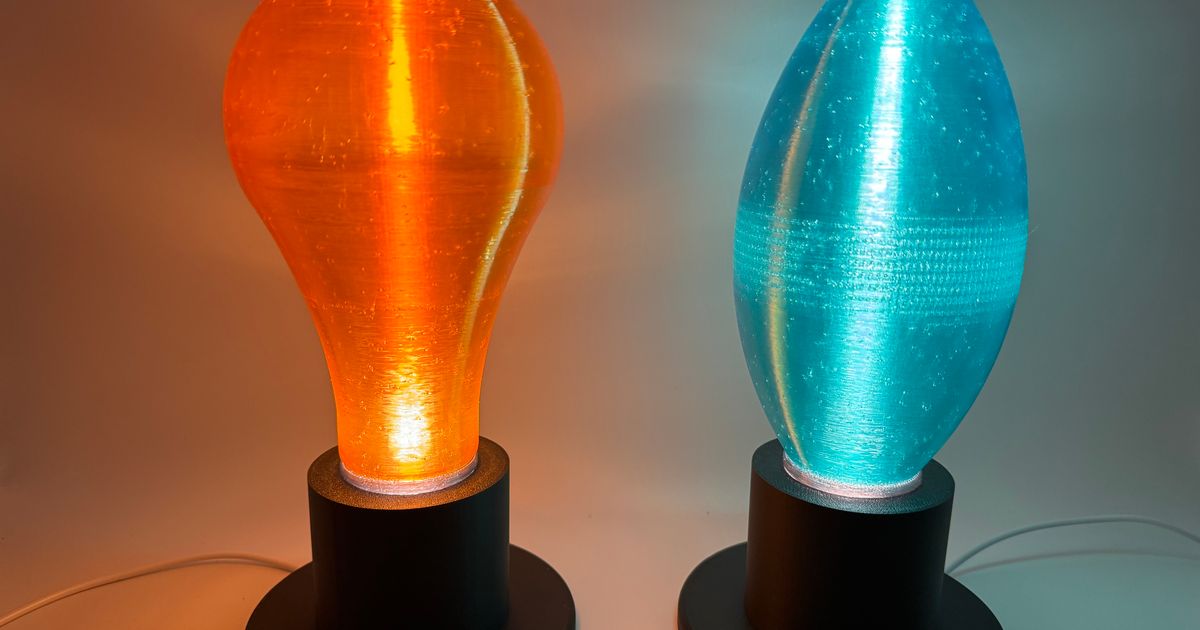 Bulb Lamps For Bambu Lab LED Lamp 001 Kit by Fyrby Additive | Download ...