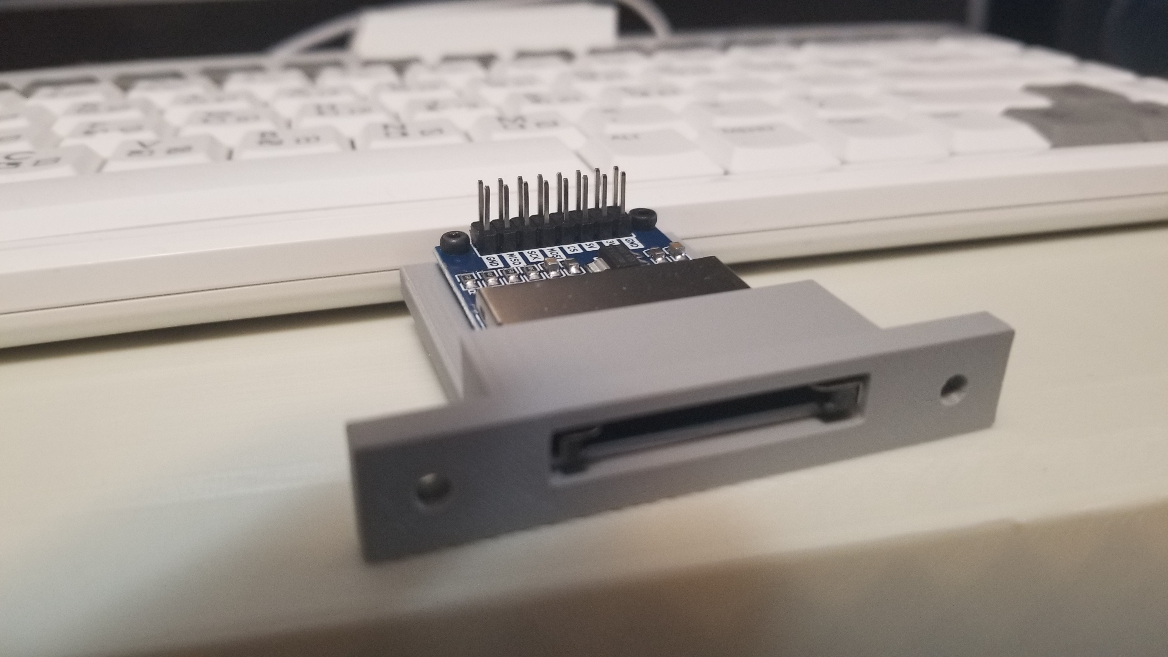 SD Panel Mount by Natpie | Download free STL model | Printables.com