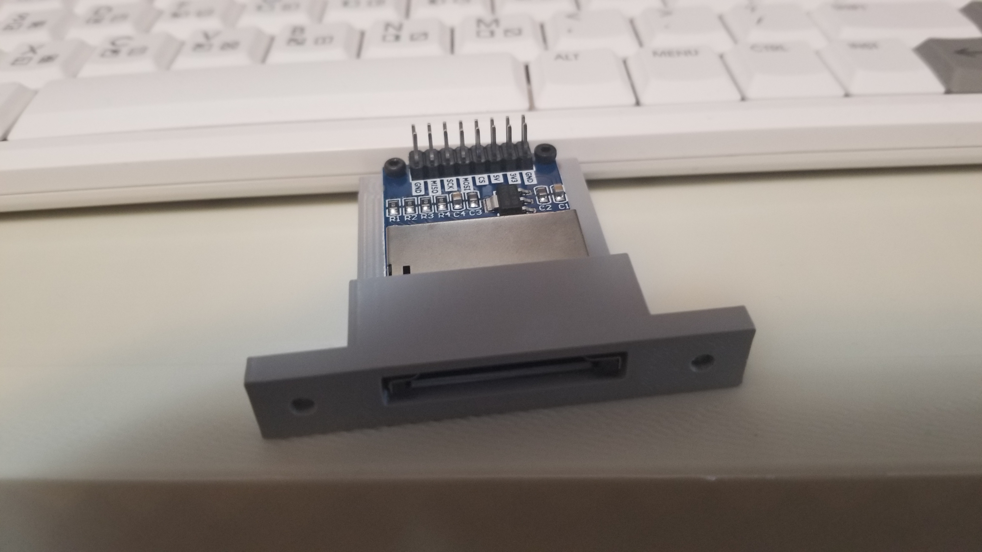 SD Panel Mount by Natpie | Download free STL model | Printables.com