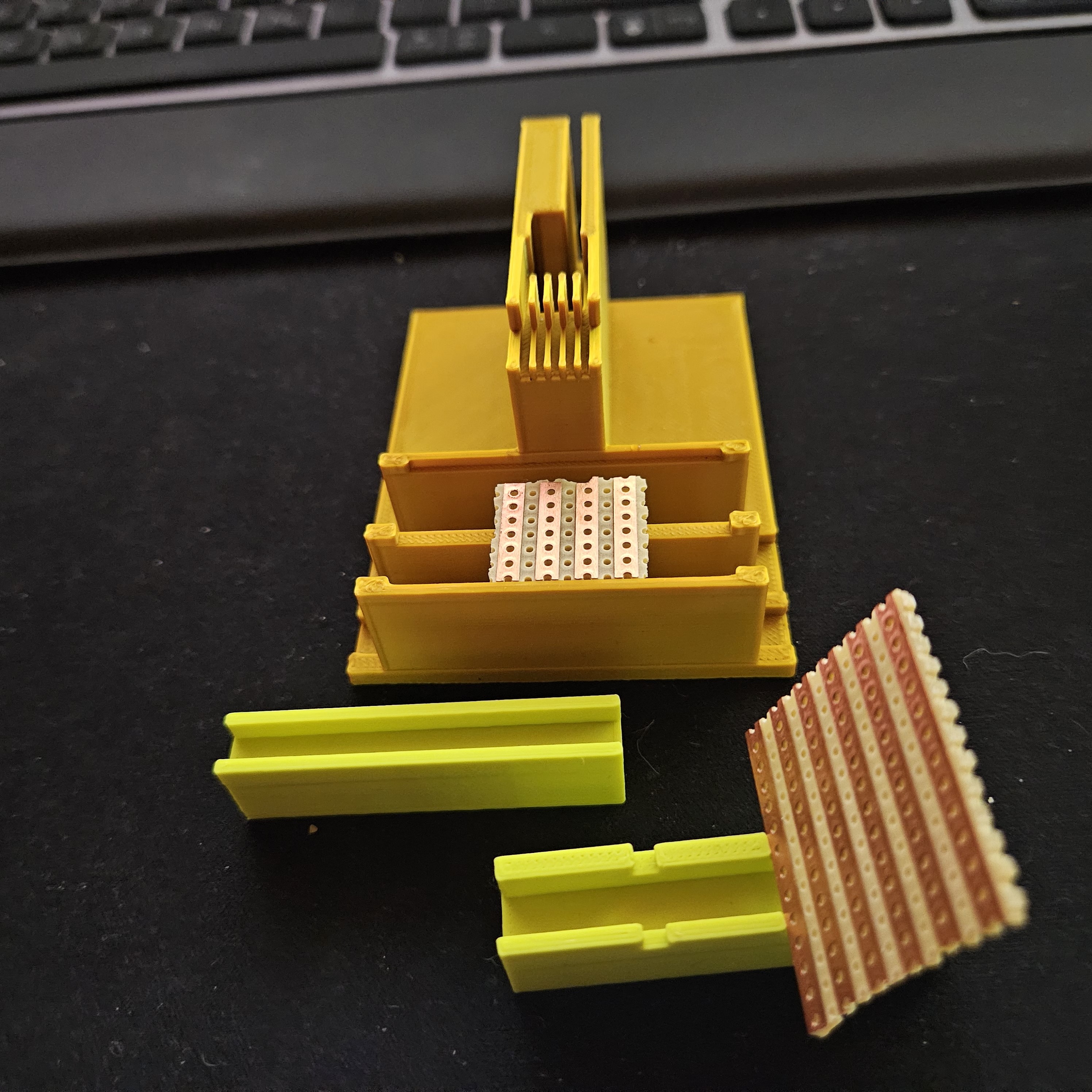 Solid Wire Flat Ribbon Cable Holder by PhinIT | Download free STL model ...