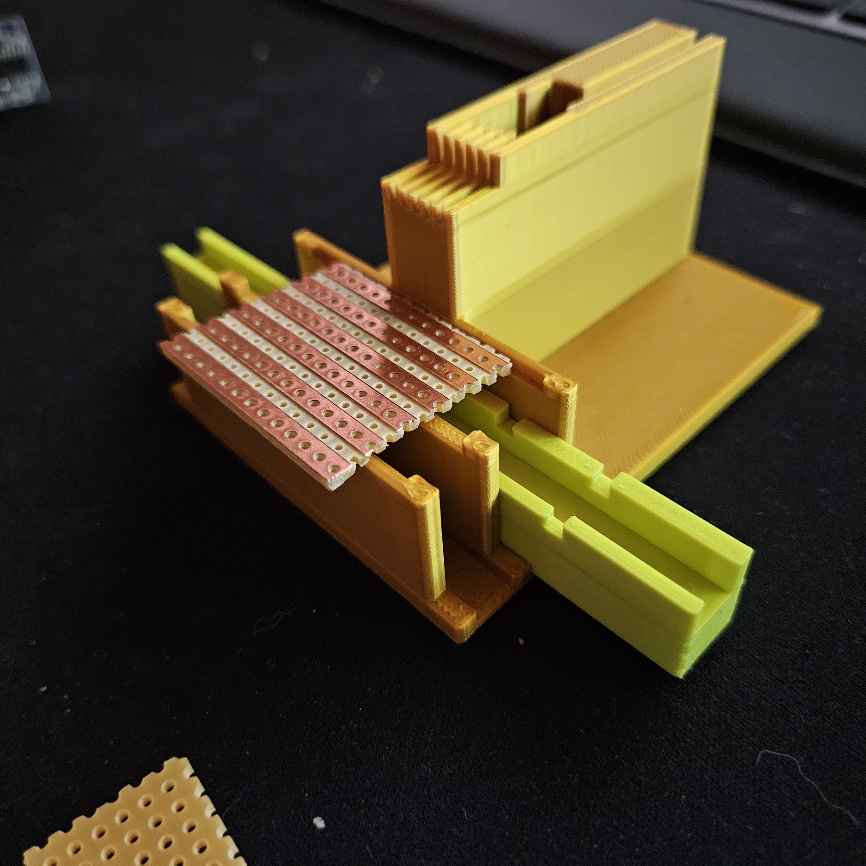 Solid Wire Flat Ribbon Cable Holder by PhinIT | Download free STL model ...