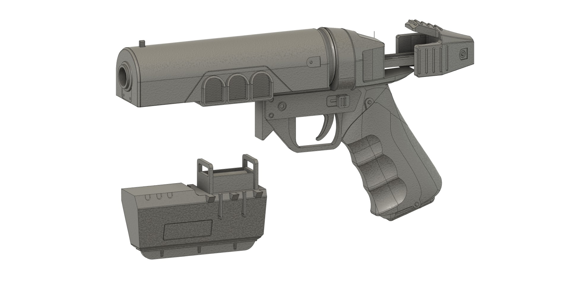 Crusader Pistol - Fallout 76 by Appalachian_Forgery | Download free STL ...