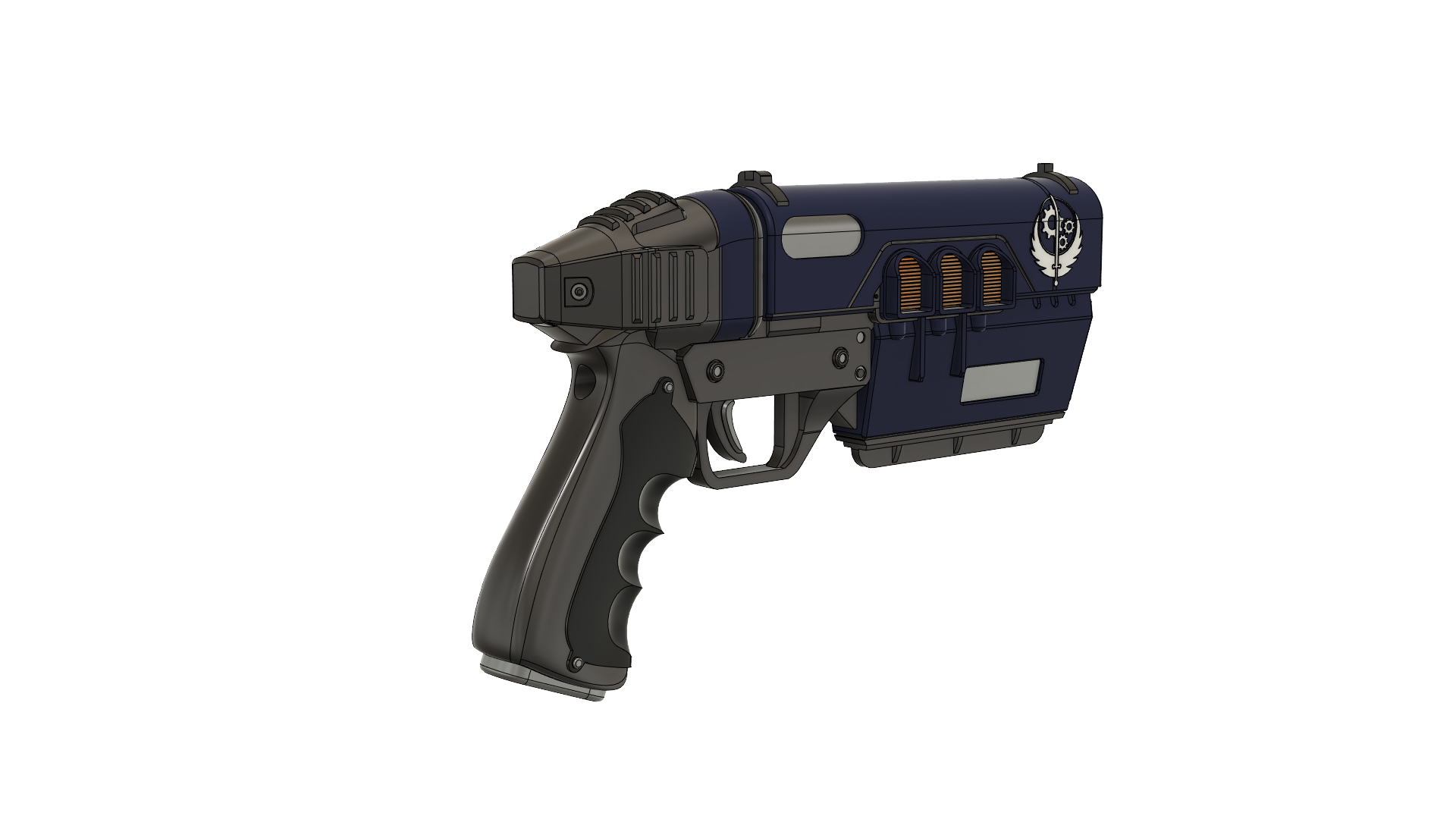 Crusader Pistol - Fallout 76 by App-Forgery | Download free STL model ...