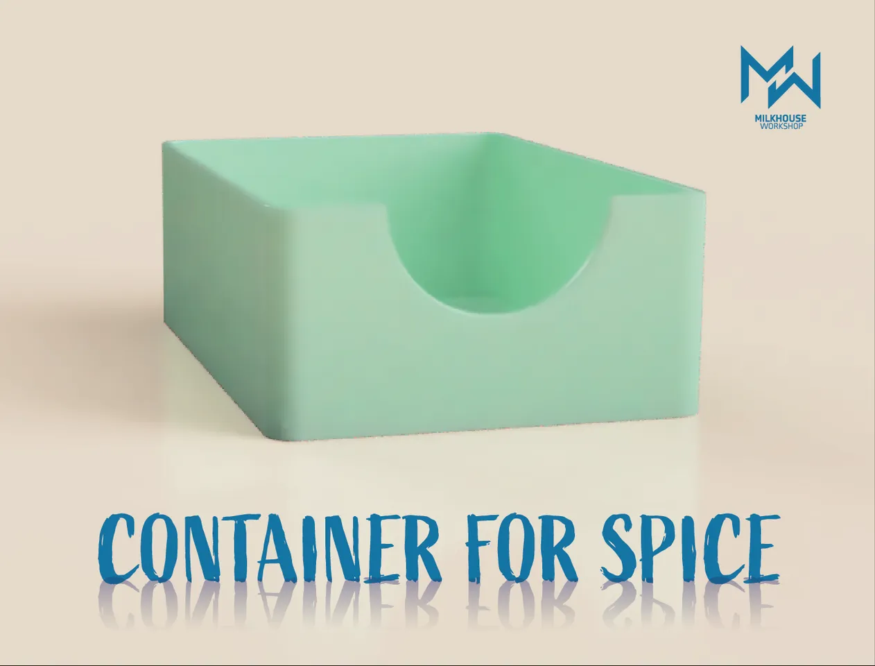 Container For Spice by Milkhouse Workshop | Download free STL model ...