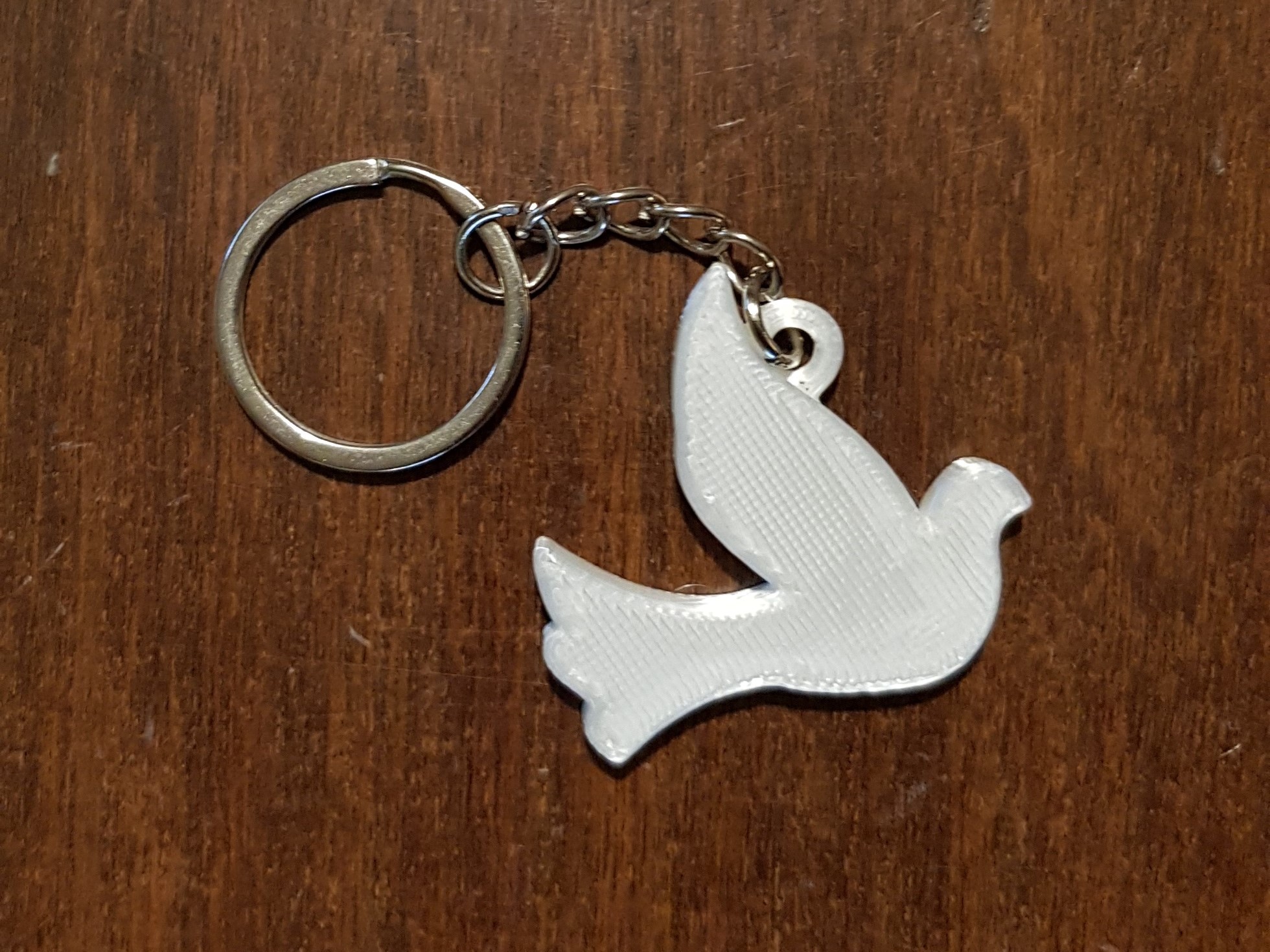 Dove Key Ring- Easter Key Ring by Lele88 | Download free STL model ...