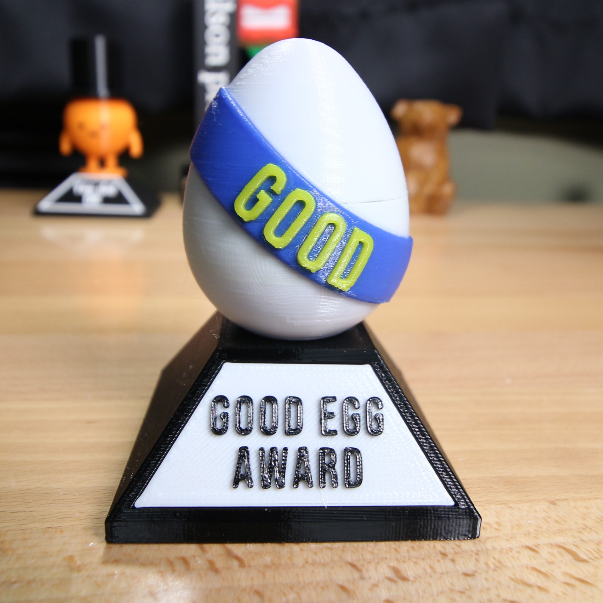 Good Egg Award by CS Wilson Prints | Download free STL model ...