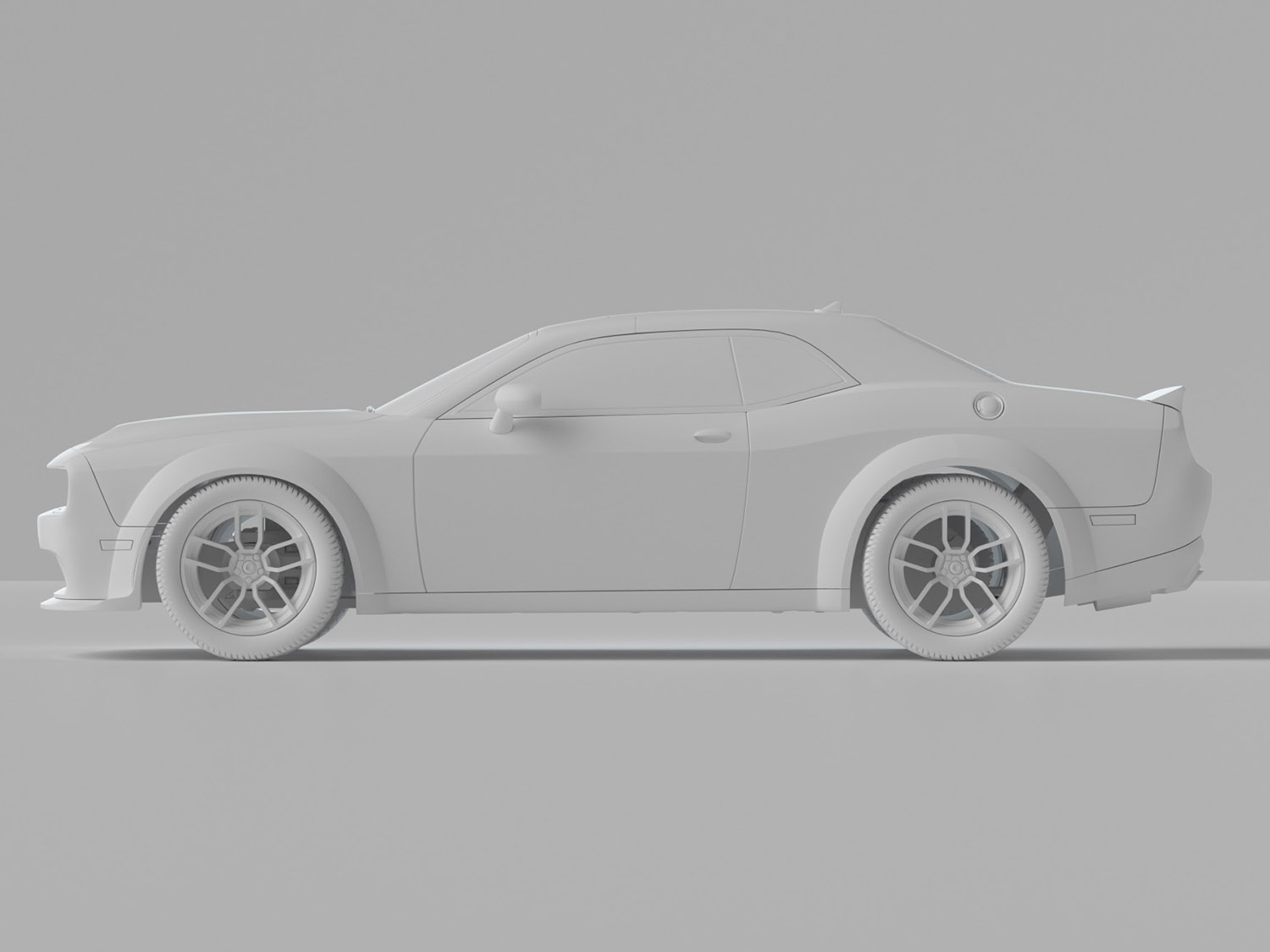 RC 1/10 Dodge Challenger by Duke Doks | Printables Store