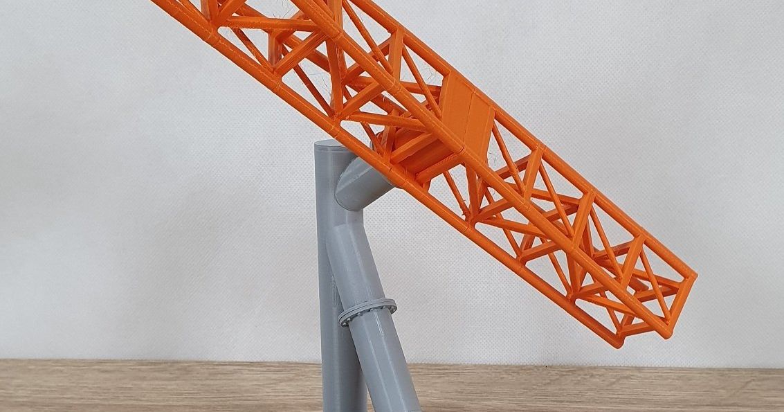 Roller Coaster Track 1:32 by 3D.Printed.Roller.Coasters | Download free ...
