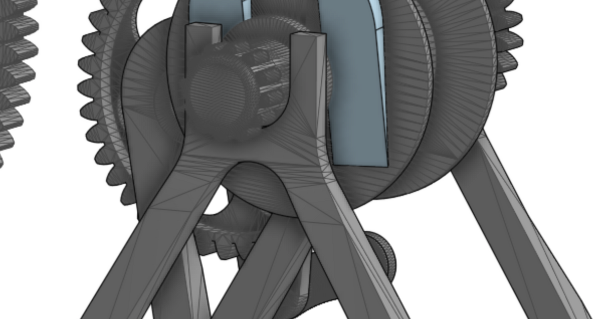 Filament Spool Winder V3 Wedge - Spool Adapter by reemo3dp | Download ...