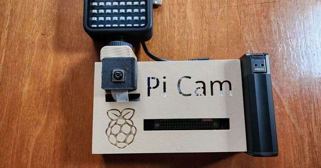 Raspberry Pi Night Vision Camera by printingstuff | Download free STL ...
