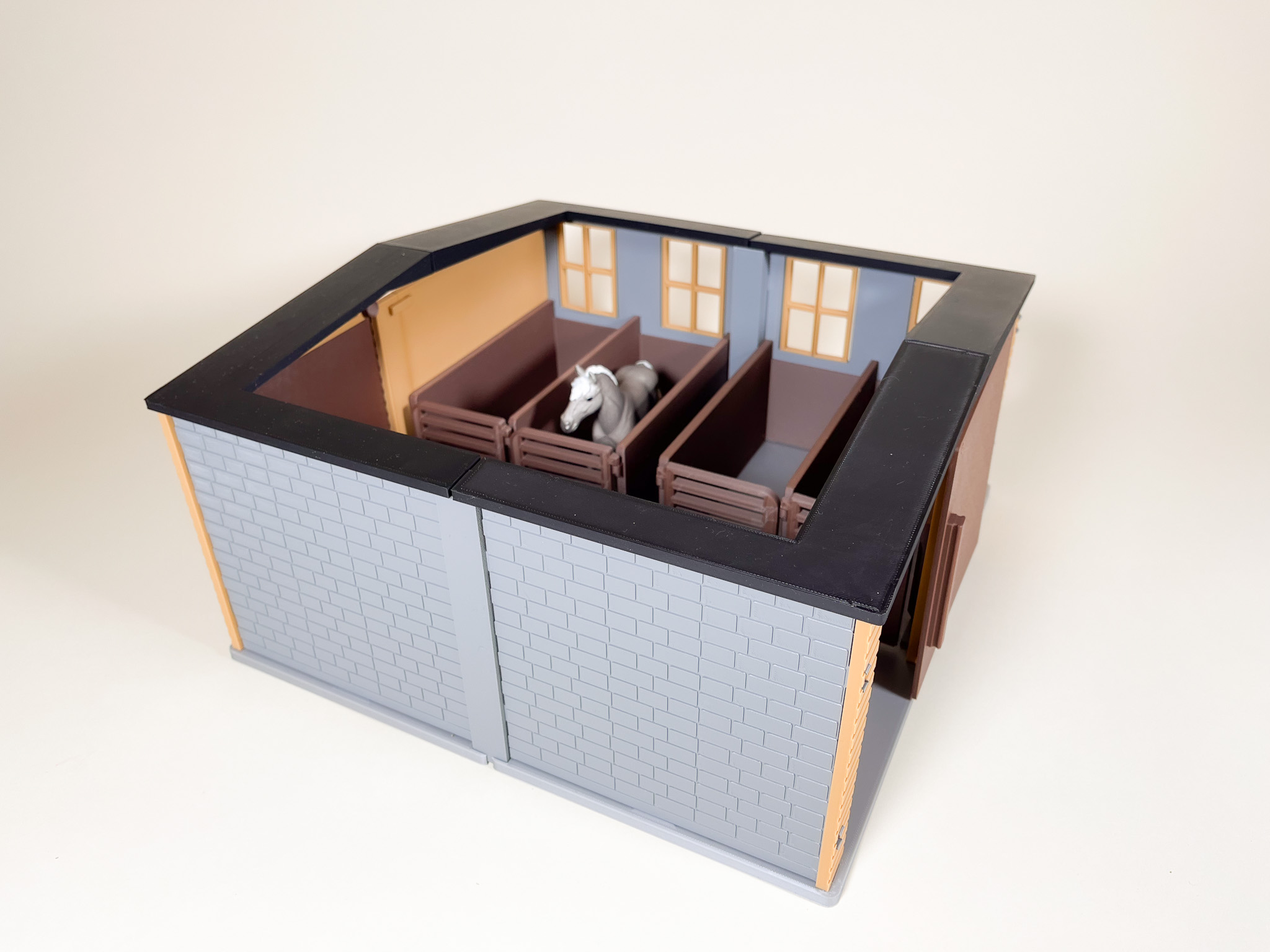 Stables for Horses by Made by Printing | Download free STL model ...