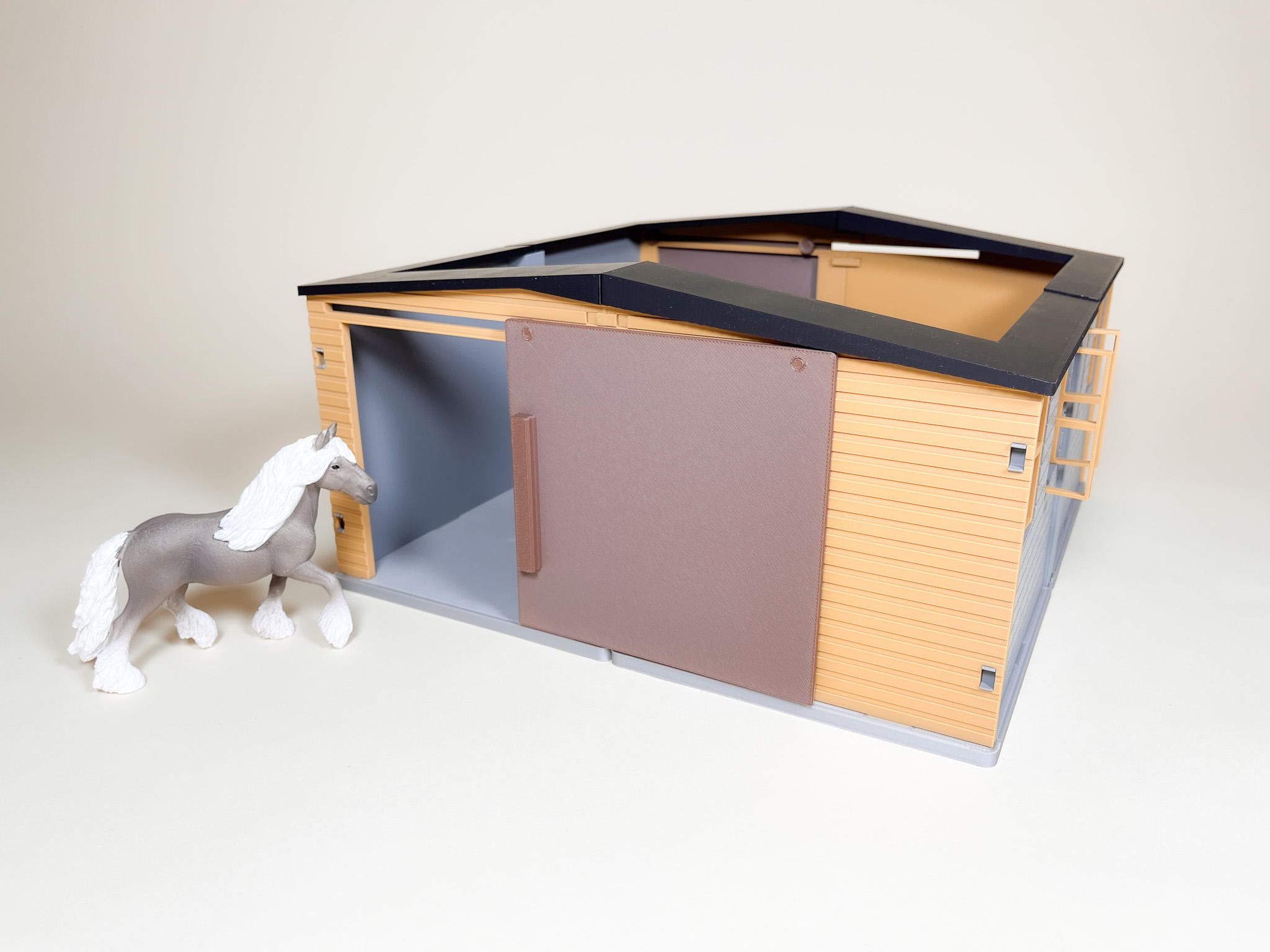 Stables for Horses by Made by Printing | Download free STL model ...