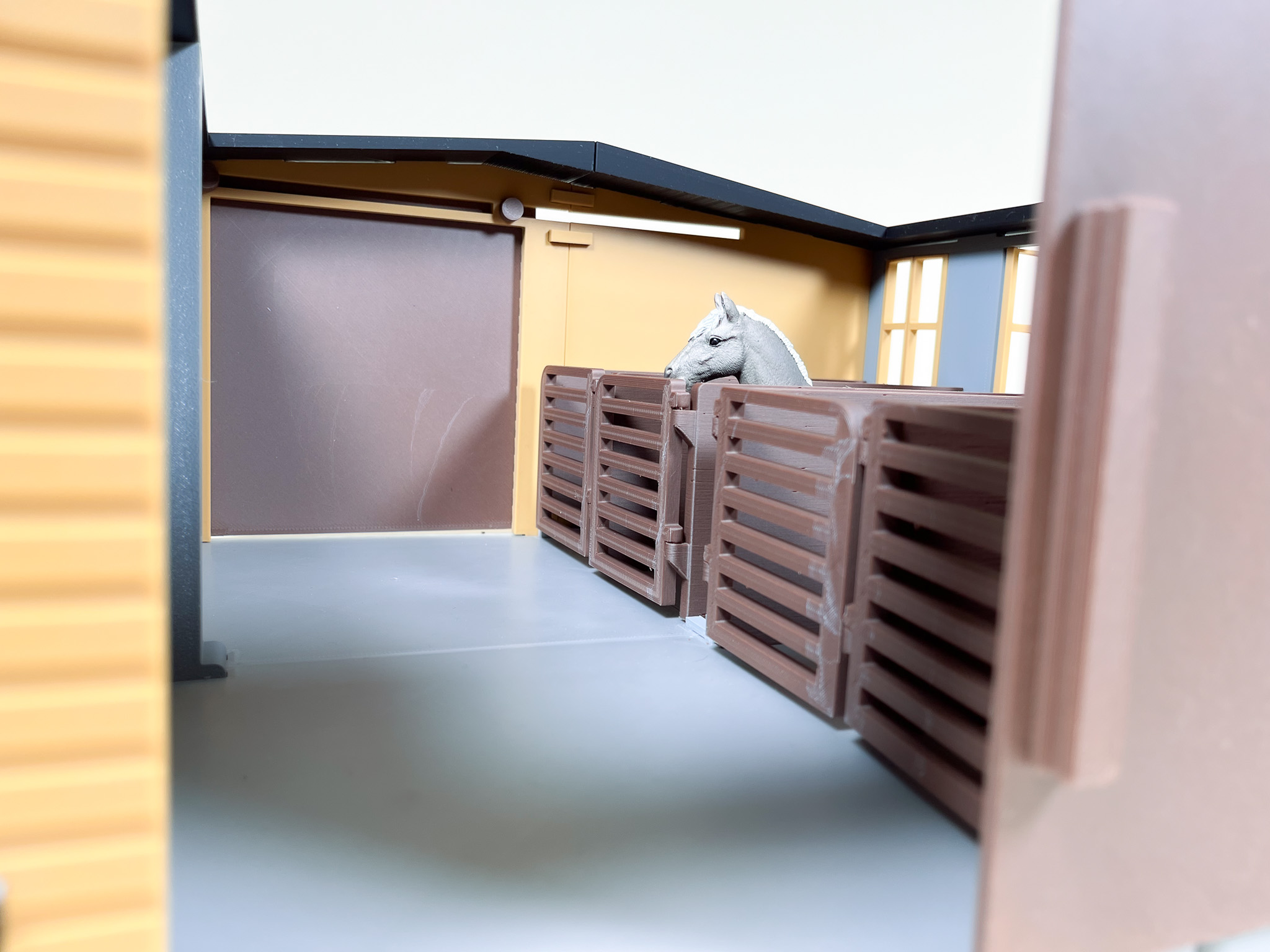 Stables for Horses by Made by Printing | Download free STL model ...