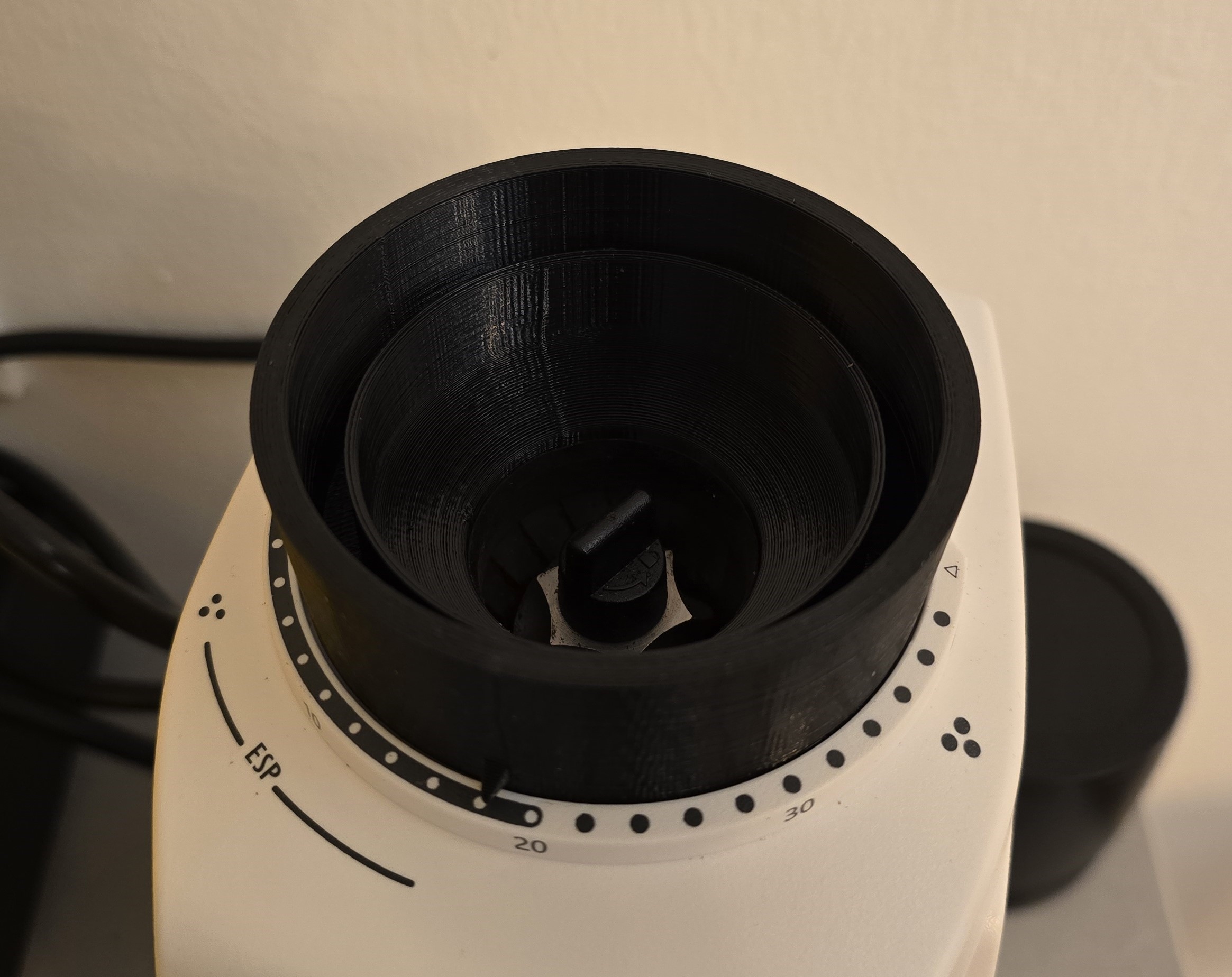 Baratza Encore ESP single dosing Hopper with silicon bellows by Manuel ...