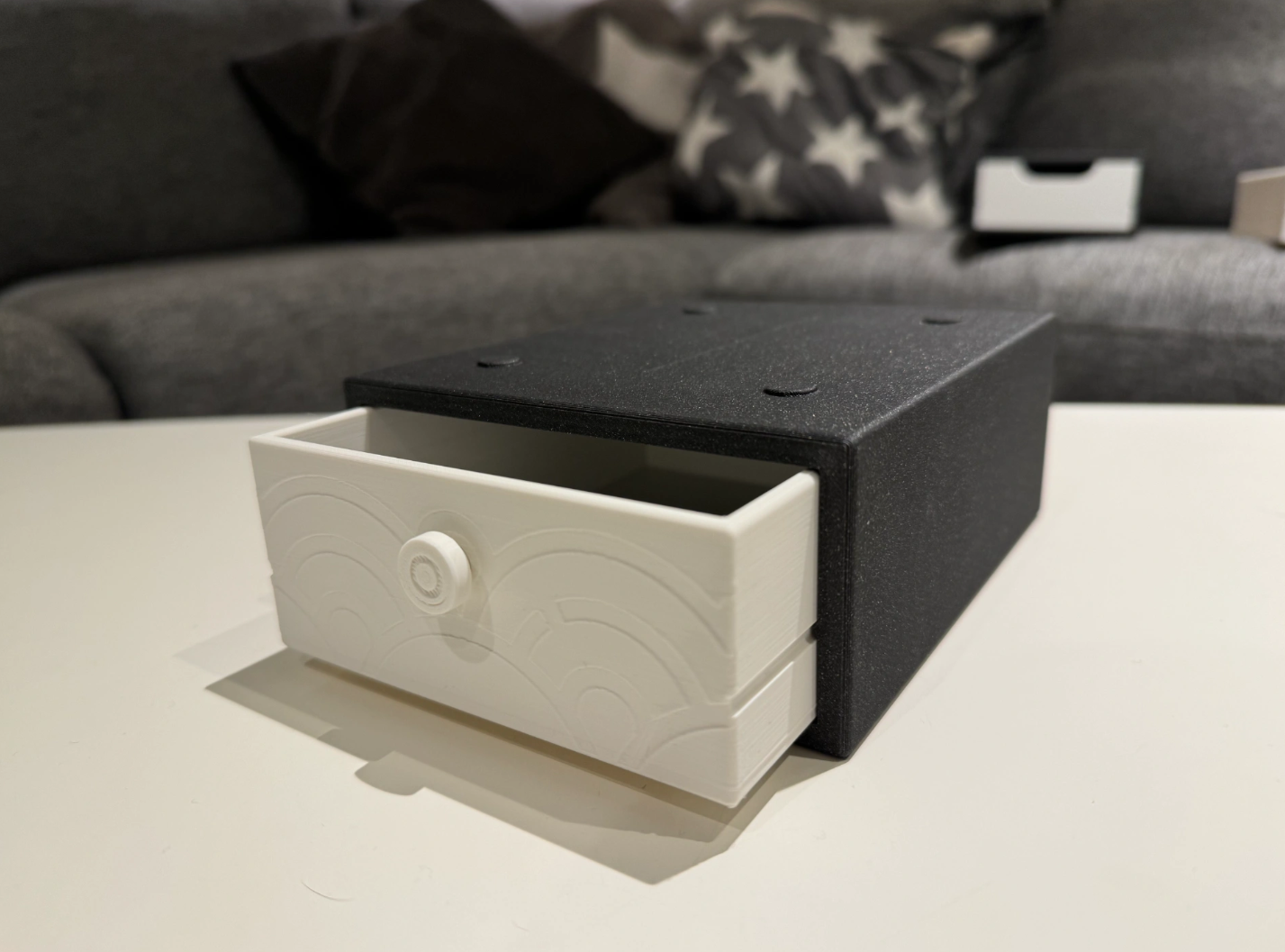 Stackable drawer/container - V2 by Stigern | Download free STL model | Printables.com