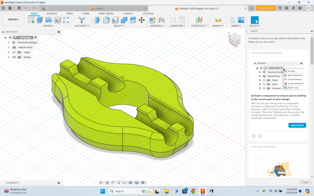 Wobble X Universal Adapters by MandoCommando | Download free STL model ...
