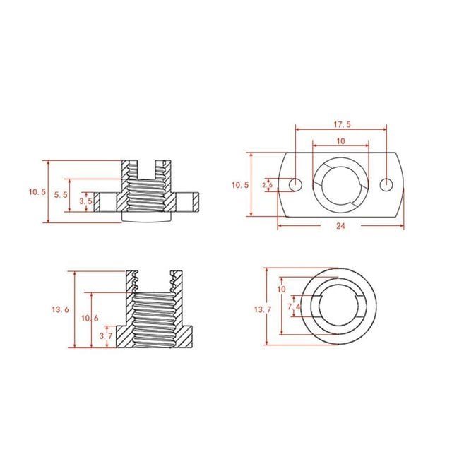 Wobble X Universal Adapters by MandoCommando | Download free STL model ...