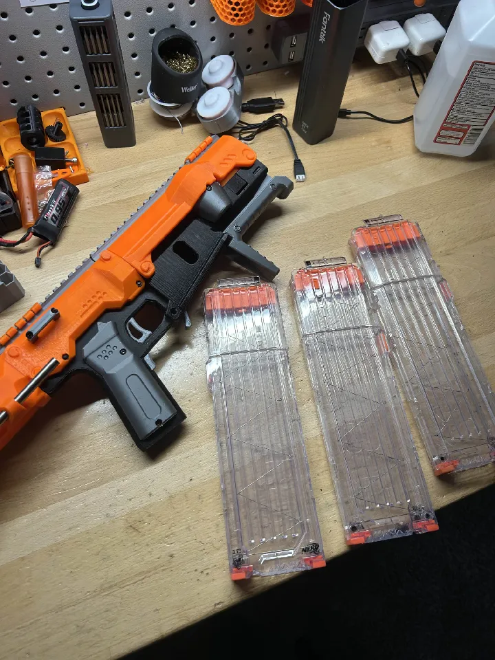 Protean Modular Takedown Blaster by Flygonial | Download free STL model | Printables.com