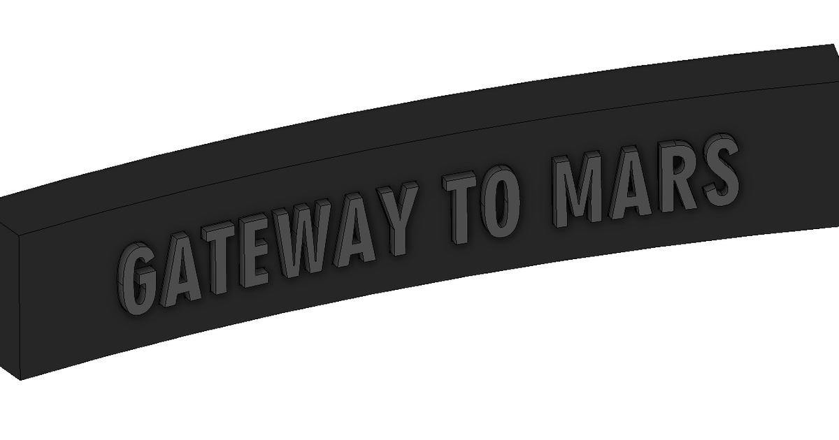 Gateway to Mars by Václav Blaschke | Download free STL model ...
